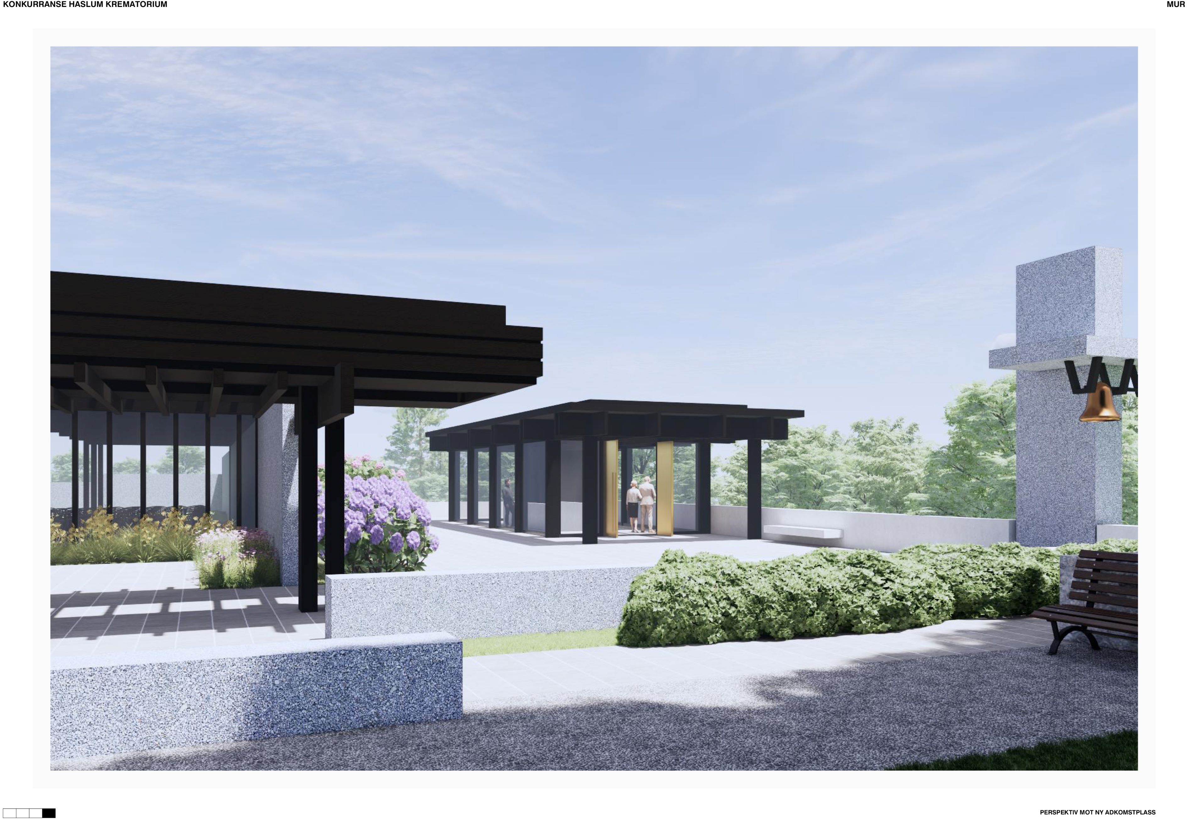 Haslum krematorium | Eiendomsprosjekter | Bærum kommune